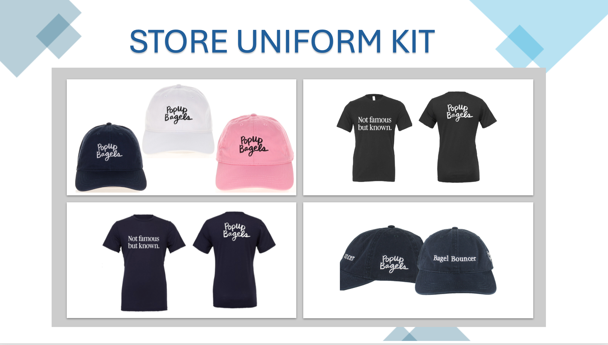 Store Uniform Kit – Elevate